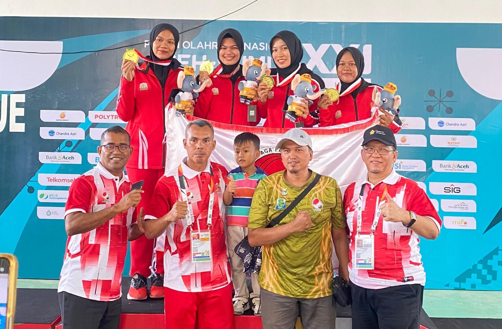 Petanque Aceh Raih Emas di Beregu Putri PON XXI 2024
